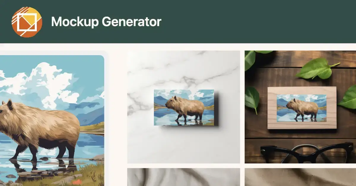 Business Card Mockups – Free Bulk Mockup Generator